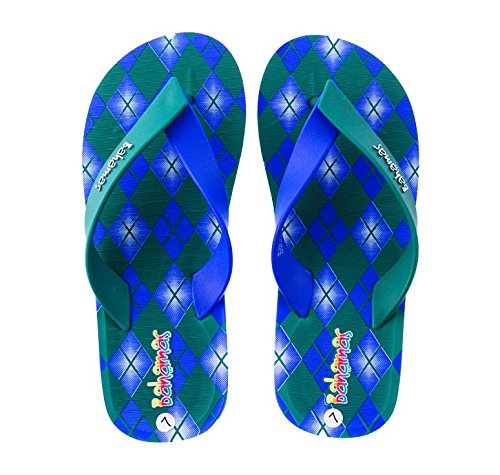 Buy Relaxo Bahamas Slippers Men (BHG-1006) Green,Blue at Amazon.in