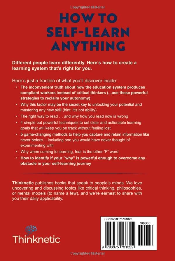 Snapklik.com : How To Self-Learn Anything: Must-Have Self-Learning ...