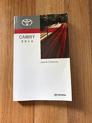 2014 Toyota Camry Owner's Manual: NONE: Amazon.com: Books