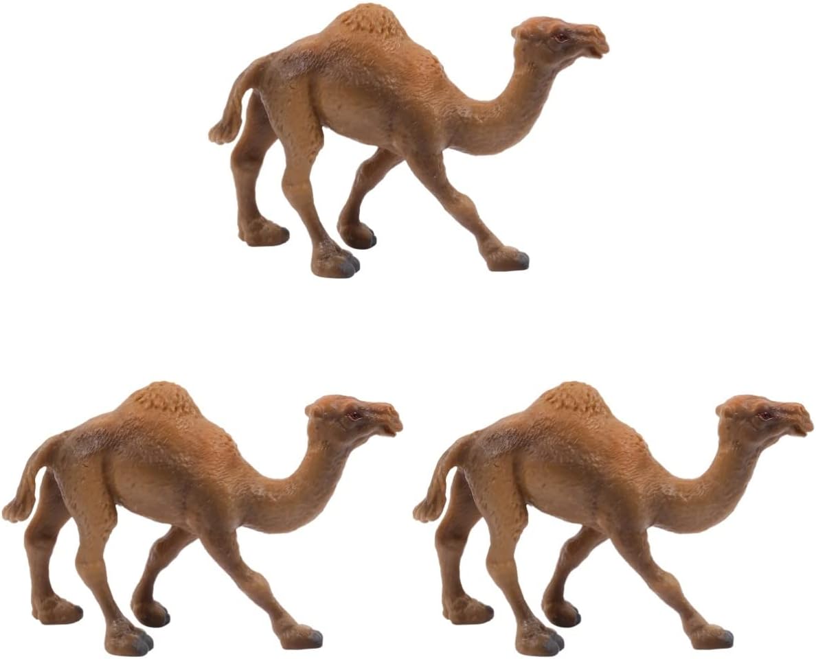 Amazon.com: ibasenice 3pcs Camel Toys Figurines Toy Camel Camel Toy ...