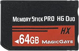 Original 64GB Memeory Stick Pro-HG Duo PSP Memory Card Compatible with ...