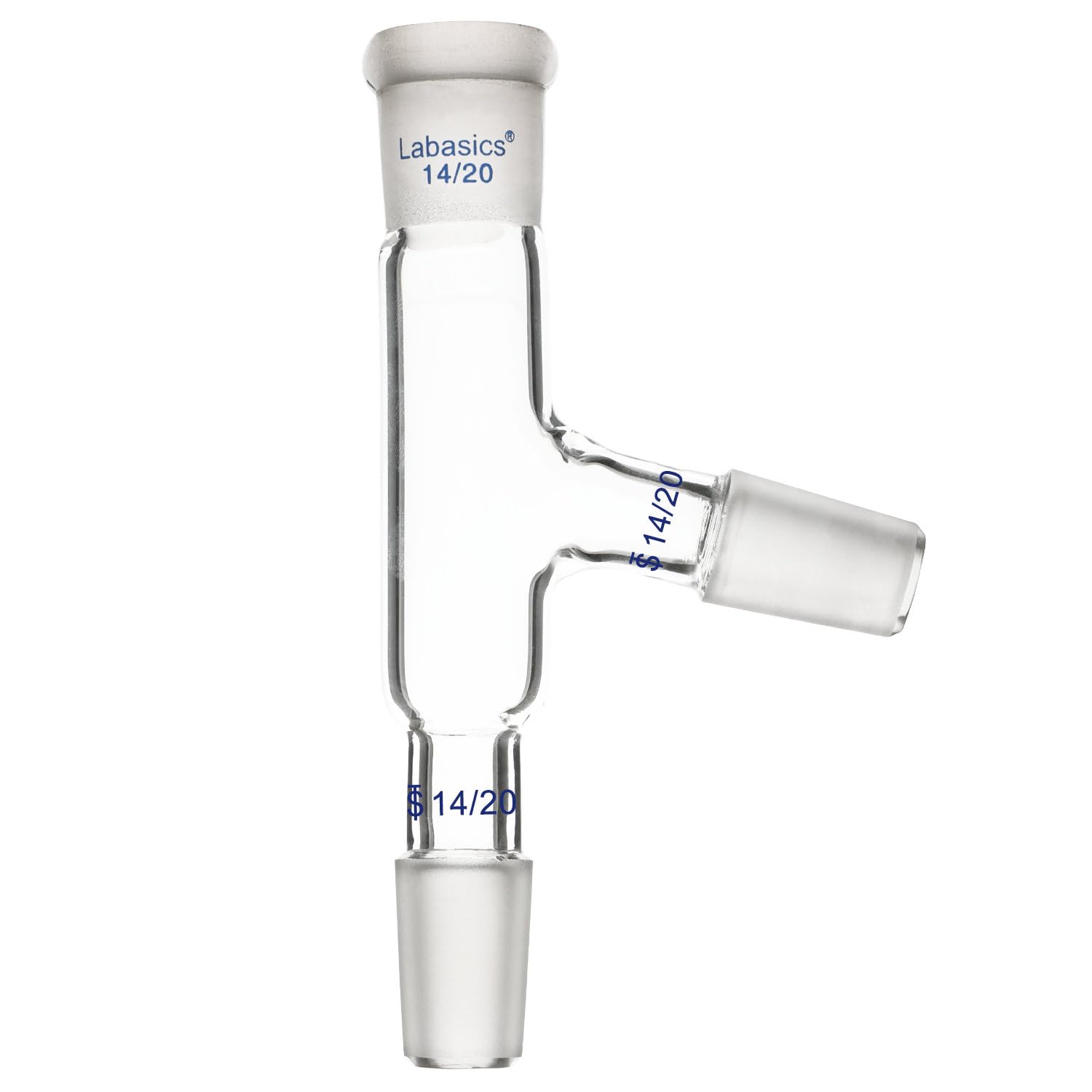 Distillation Head 3-Way Distillation Adapter - 24/40 Joint Borosilicate ...