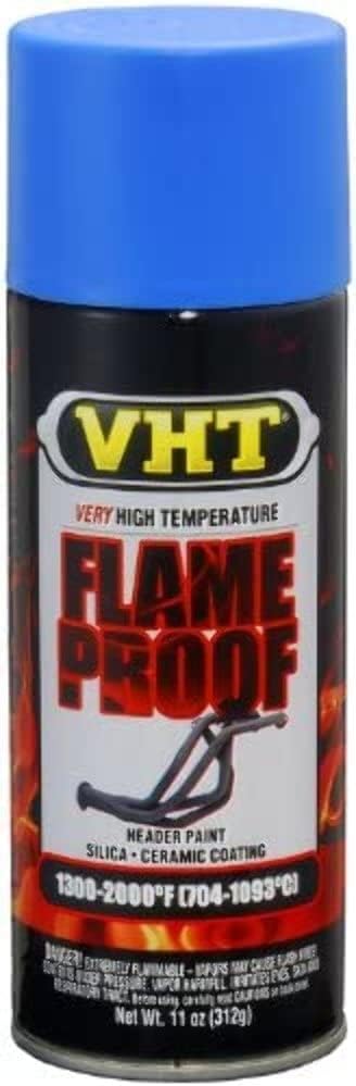 Vht Extreme High Temperature Coating Flat Blue 11 Oz. Aerosol - Lot of ...