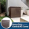 Amazon.com: Airdeko Premium HVAC Central Air Conditioner Cover for ...