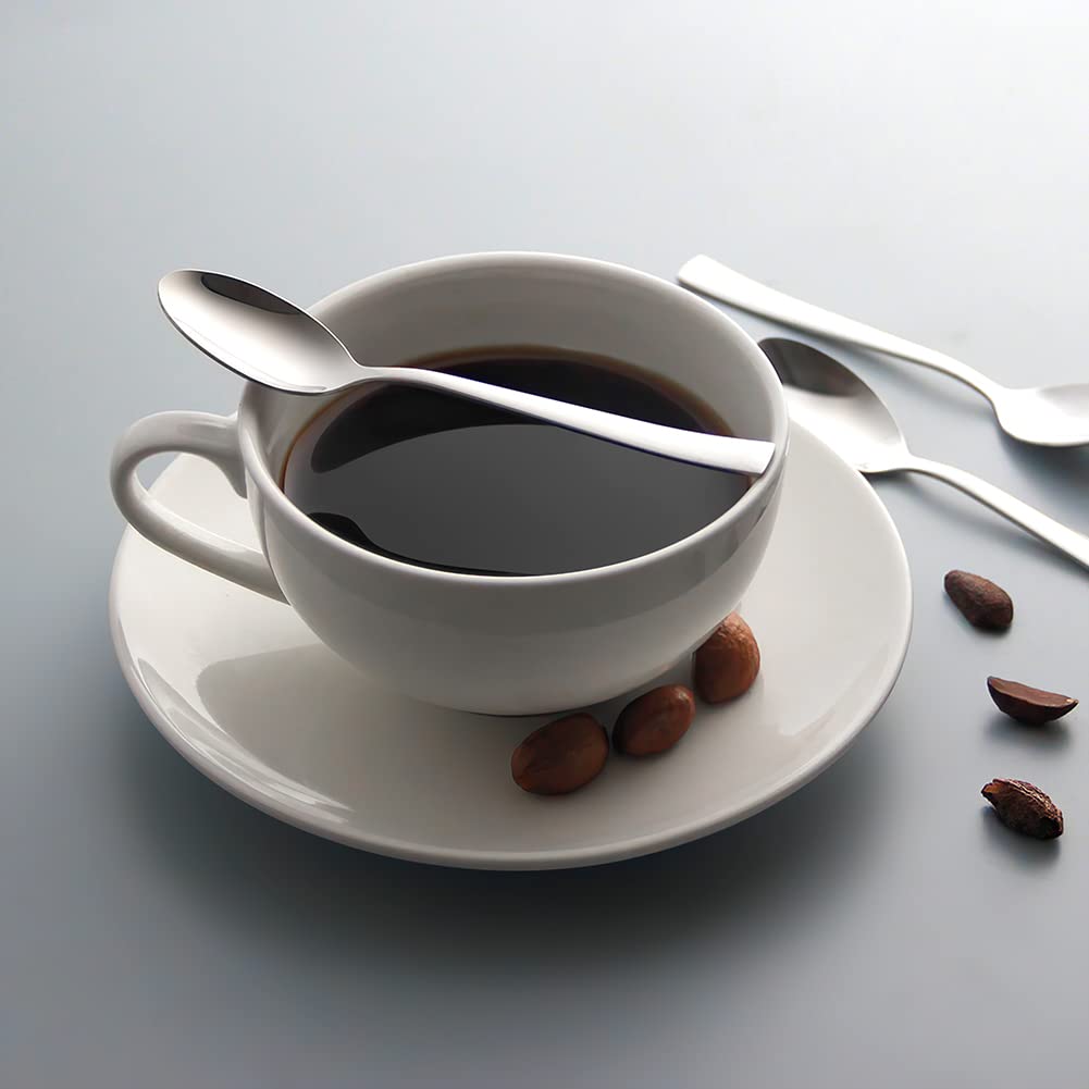 Snapklik.com : 6-Piece Demitasse Espresso Spoons,5.1-Inch Mini Coffee ...