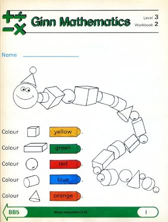 Ginn Mathematics: Level 2: Workbook 3: unknown author: 9780602246242 ...