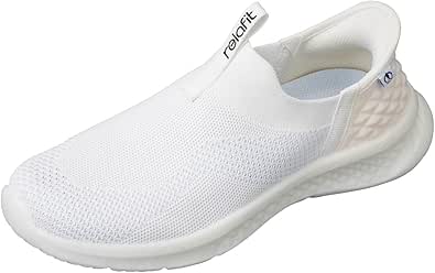 Amazon | [リラフィット] 4E 幅広 レディース ウォーキングシューズ クッション性 軽量 スリッポン RF0555 | relafit(リラフィット) | ウォーキング