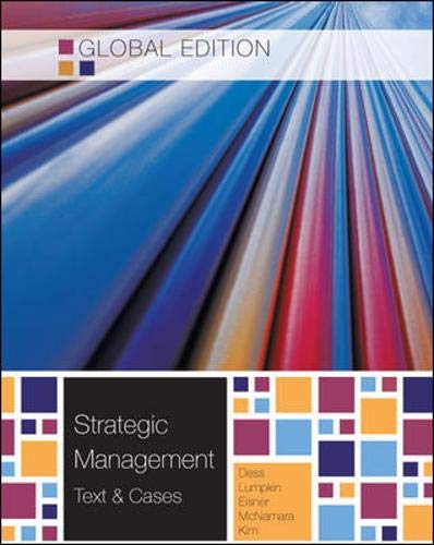Buy STRATEGIC MANAGEMENT: TEXT AND CASES 6TH EDITION Book Online at Low ...