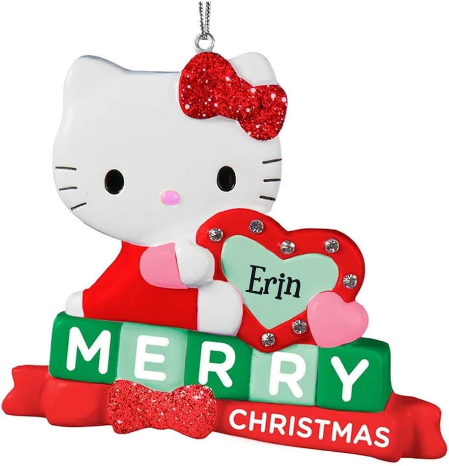 Amazon.com: Hello Kitty Christmas Ornament Officially Licensed ...