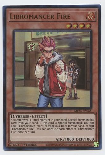Amazon.com: Libromancer Fire - MP23-EN058 - Ultra Rare - 1st Edition ...