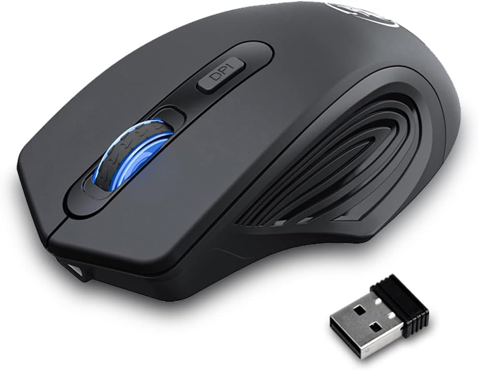 Amazon.com: ZESTYI Wireless Bluetooth Mouse, 2.4G Wireless Mouse with ...