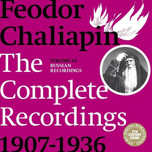 Amazon.com: Chaliapin: the Complete Recordings 1907-1936 Volume 1 ...