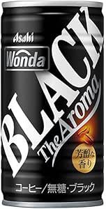 Amazon.co.jp: アサヒ飲料 WONDA(ワンダ) ブラック ザ アロマ 185g缶×30本入 : 食品・飲料・お酒