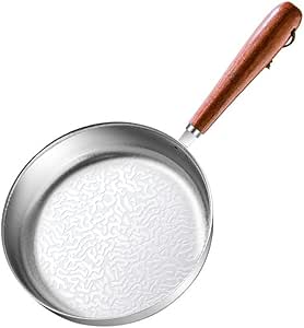Amazon.com: Frying Pans, Stainless Steel Mini Frying Pan Non-Stick ...
