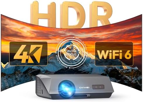 Smart Projector 4K with Bluetooth : Amazon.co.uk: Electronics & Photo