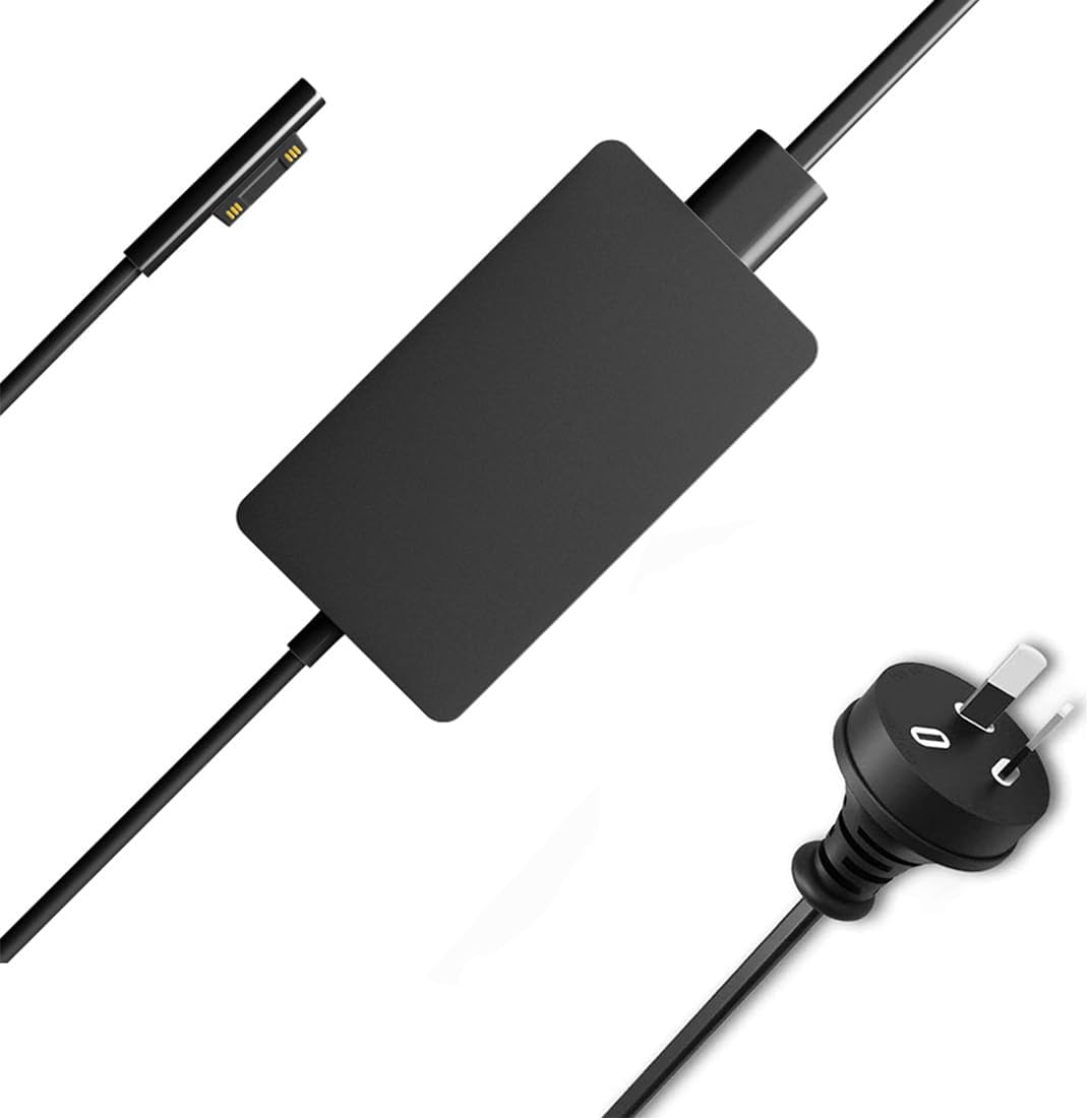Surface Pro Laptop Charger 65W 15V 4A Power Supply Compatible Microsoft ...