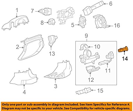 Amazon.com: Genuine GM 88965342 Ignition Lock Cylinder Case : Automotive