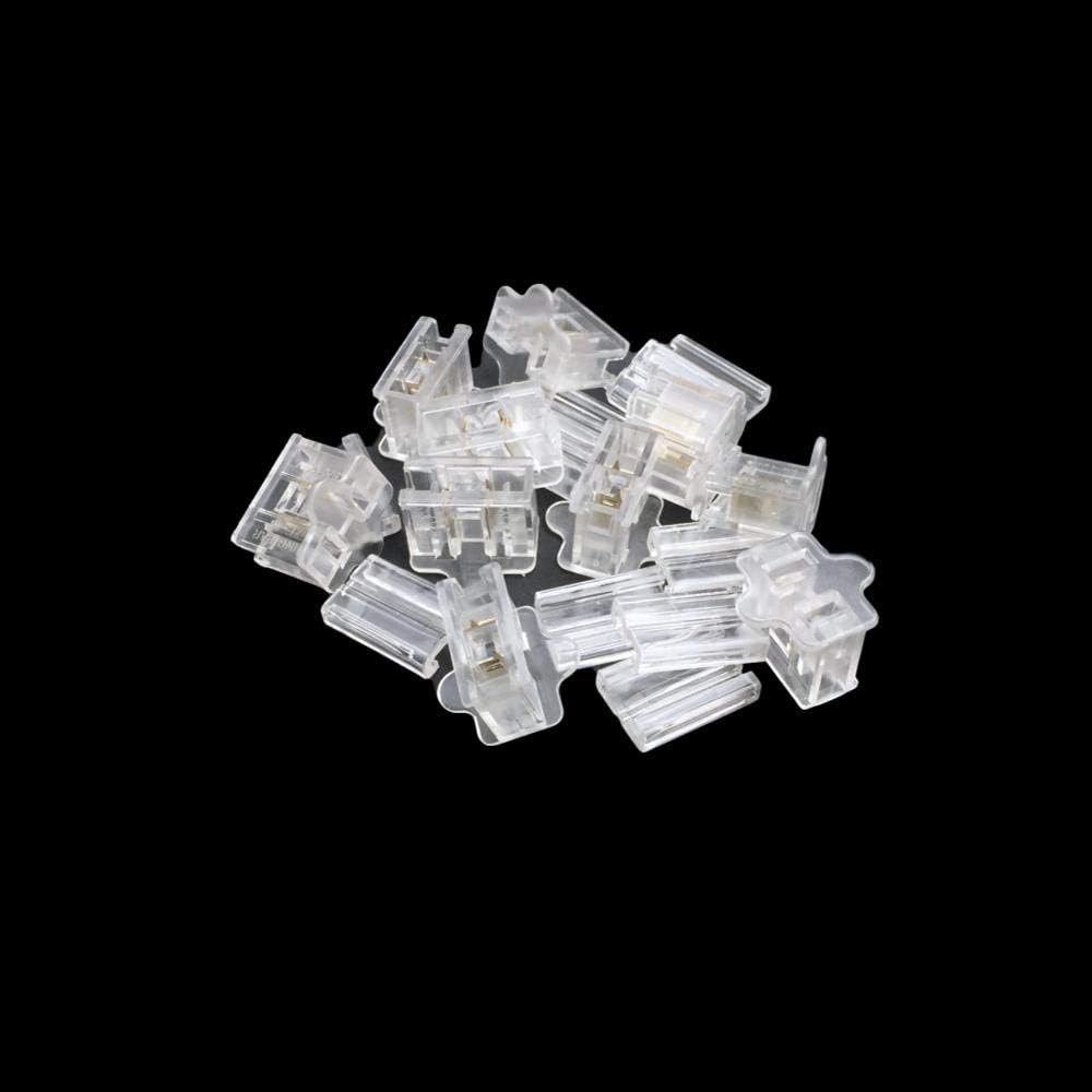 (10) Clear Zip Plug Female SPT1 - Female Gilbert plug - Vampire plug ...