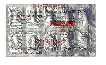 AMPILOX-CV 625 - Strip of 10 Tablets : Amazon.in: Health & Personal Care