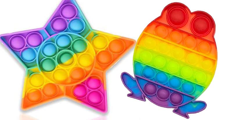 Xcentax Star And Frog Popit Combo Pack Of 2 Popit | Desertcart Brunei