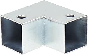 10 Pcs Square Tube Coupler,ULIFESTAR Slip Square Tube Connector ...