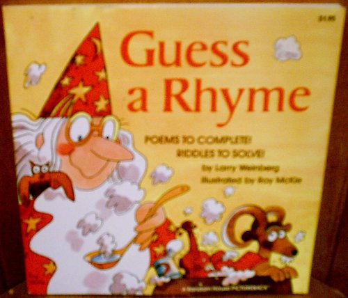 GUESS A RHYME (Pictureback): Weinberg, Larry: 9780394850627: Amazon.com ...