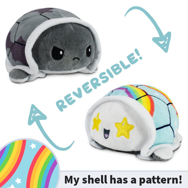Snapklik.com : The Original Reversible Turtle Plushie - Rainbows - Cute ...
