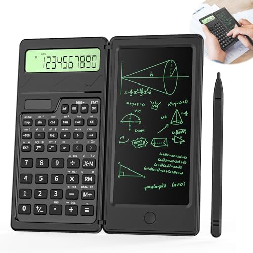 Scientific Calculator with Writing Tablet - 10-Digit Calculator ...