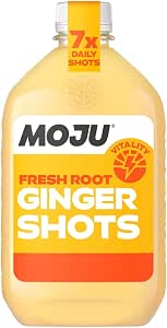 MOJU Ginger Shots Dosing Bottles, 420ml : Amazon.co.uk: Health ...