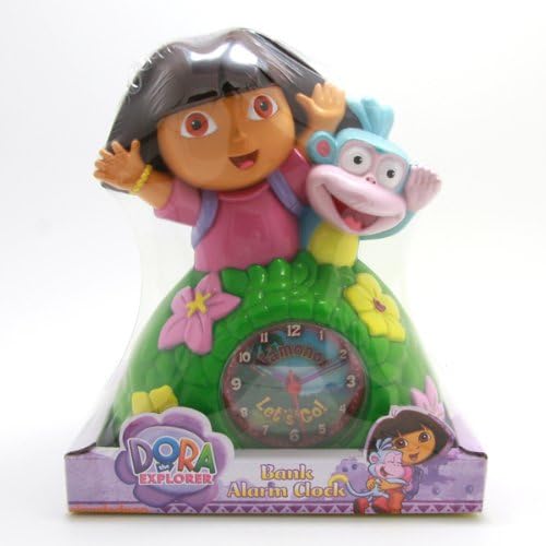 Amazon.com: Dora The Explorer Bank Alarm Clock : Home & Kitchen