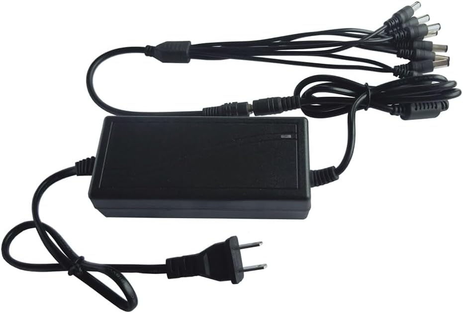 Amazon.com : Yuarisx Security Camera Power Supply Adapter AC100-240V to ...