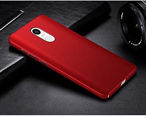 for Xioami Redmi Note 4 Red All Sides Protection 360 Degree Sleek ...