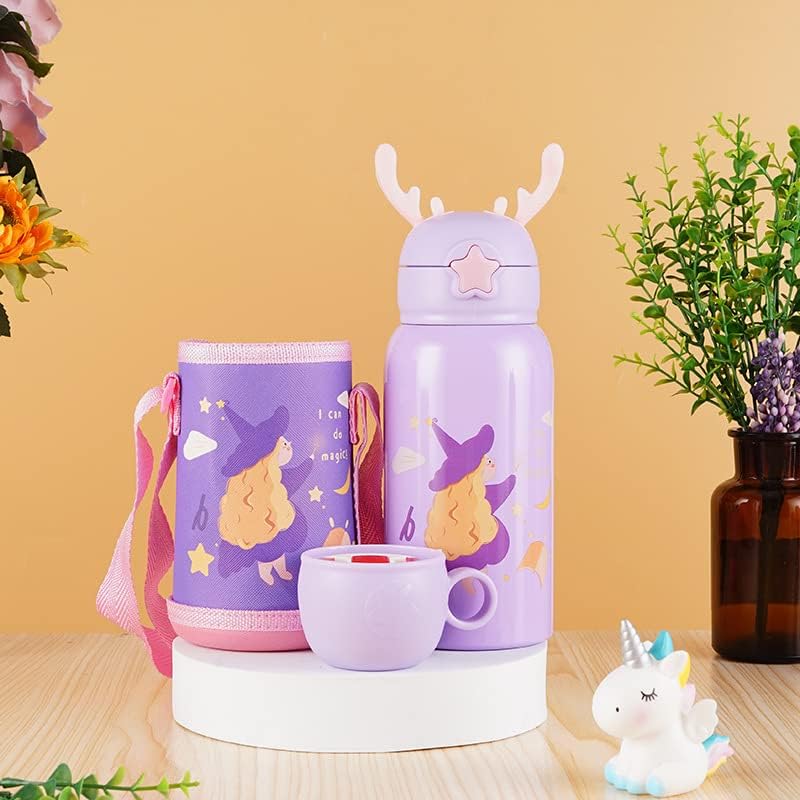 STAR WORK Insulated Water Bottle,750 ML Stainless Steel Water Bottles ...