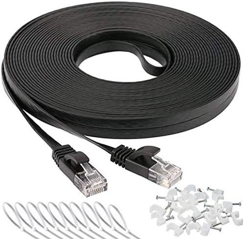 Amazon.com: Ealona CAT6 Ethernet Cable 50 Ft - Long Internet Network ...