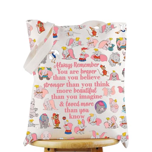 WZMPA Elephant Dumbo Cosmetic Bag Flying Elephant Fans Gift You Are ...