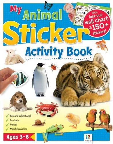 Animals (My Giant Sticker Activity Book): Amazon.co.uk: 9781741847710 ...