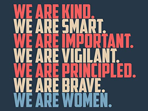 Amazon.com: Printable, digital 18x24 Women's March poster"We Are Kind ...