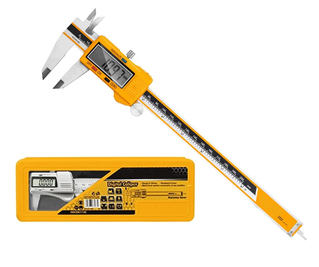 GSK Cut® Digital Caliper, Measuring Tool, Stainless Steel Vernier ...