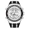 Men's Sports Chunky Watches Waterproof, Stopwatch, Date, Alarm ...