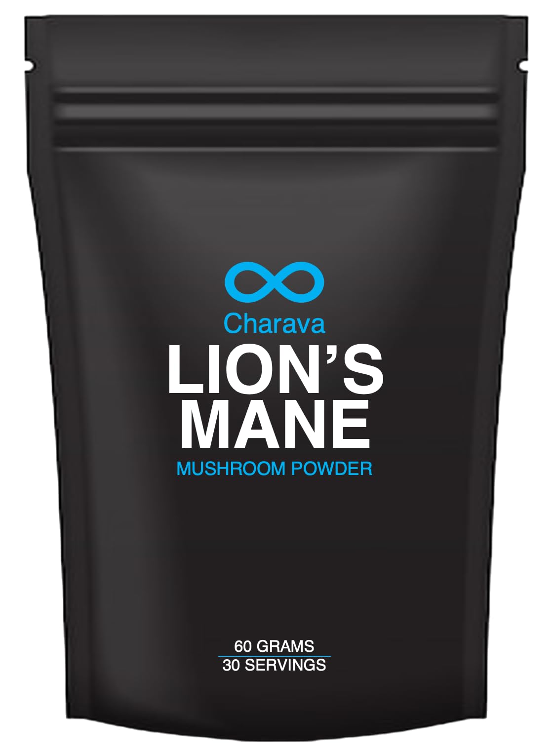 Charava Lion's Mane Mushroom Powder - 100% Organic - 2,000mg per ...