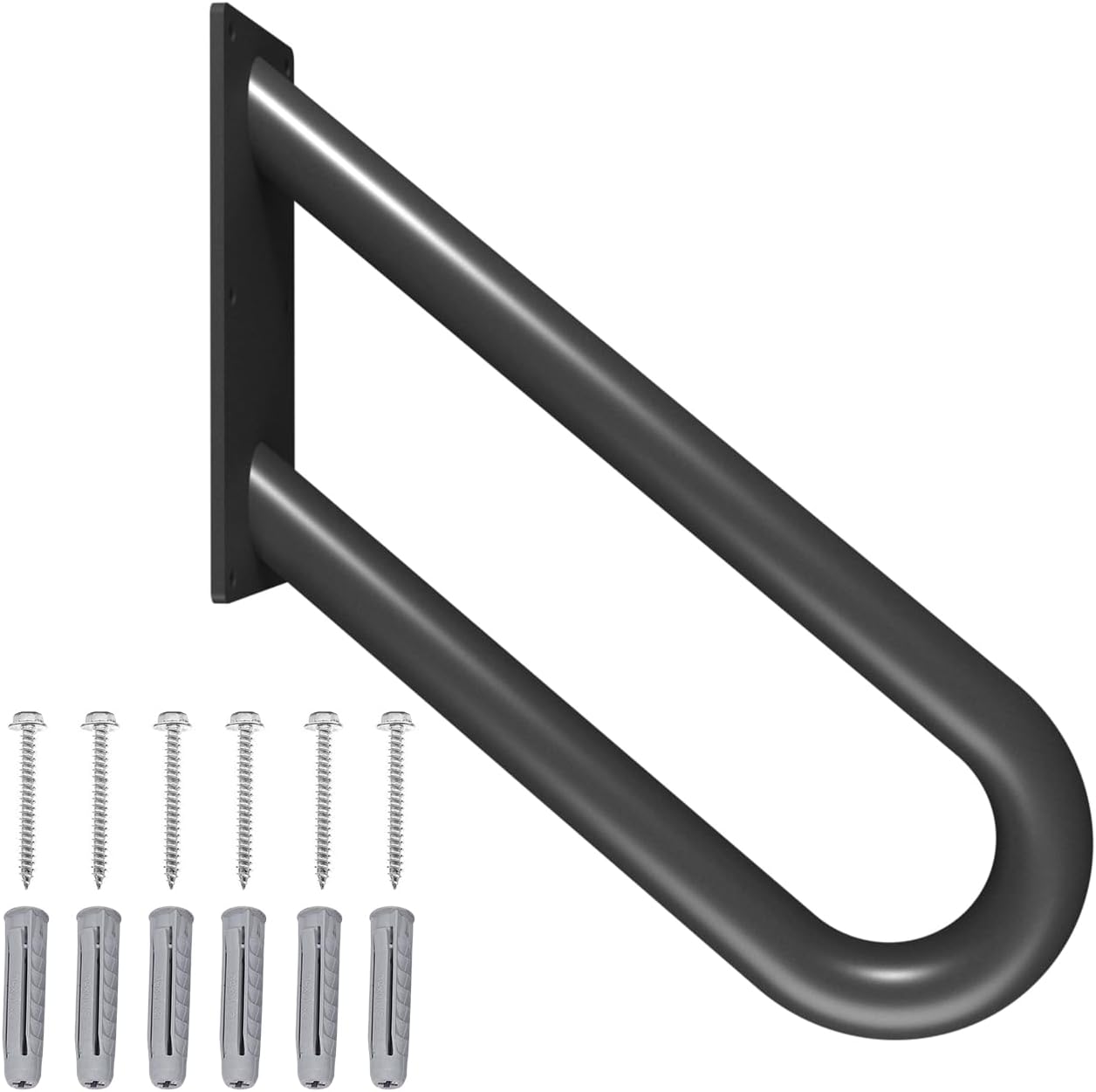 VANROUG 2PCS Hand Rails for Outdoor Steps, Outdoor Handrail Safety Grab ...