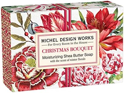 Amazon.com : Michel Design Works 4.5oz Boxed Single Shea Butter Soap ...