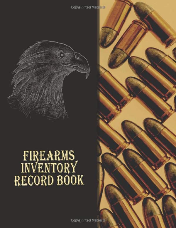 Snapklik.com : Firearms Inventory Record Book: Document Acquisition And ...