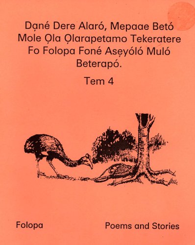 Dané Dere Alaró, Mepaae Betó Mole Ola Olarapetamo Tekeratere Fo Folopa ...