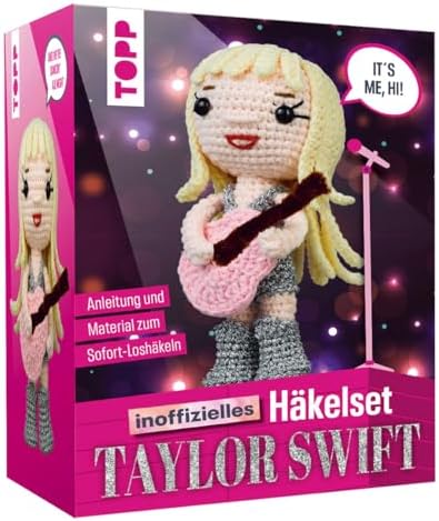Taylor Swift The Unofficial Crochet Kit Instructions, Mixed Yarn in 4 ...