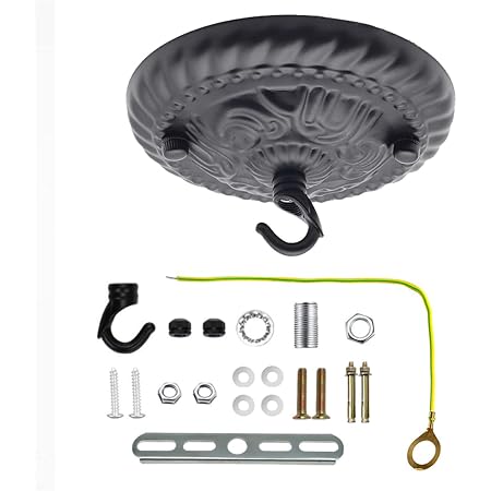 haultop Upgraded Version Light Canopy Kit Black, Vintage Chandelier ...