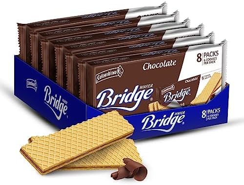 Amazon.com: Colombina Chocolate Wafer Bridge Packs - Delicious ...