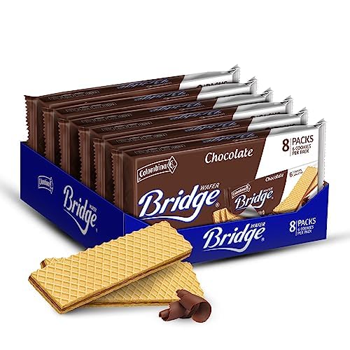 Amazon.com: Colombina Chocolate Wafer Bridge Packs - Delicious ...