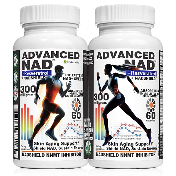 Amazon.com: REVGENETICS Advanced NAD+ Supplement, 60 Capsules - Dietary ...