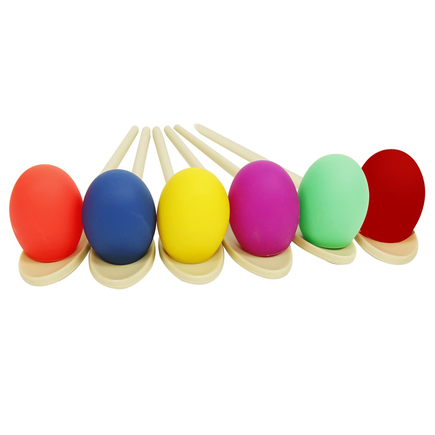 GISCO Egg and Spoon Race Game Indoor & Outdoor Balance Game for Kids ...